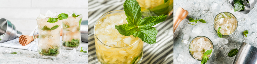 Sparkling Mint Julep Cocktail Recipe - Le Grand Courtâge
